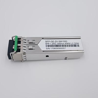 China 2.5G CWDM SFP Transceiver 1270-1610nm 20km LC DDM Single Mode Fiber for sale