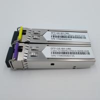 China 2.5G CWDM SFP Transceiver 1270-1610nm 20km LC DDM Single Mode Fiber for sale