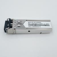 China 10G Single Mode SFP Transceiver RX1550nm 40km LC DWDM DDM Hot Pluggable for sale