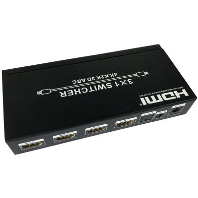 China HDMI 2.0 4K 1x4 Distribution Amplifier Splitter Metal Housing 18Gbps for sale