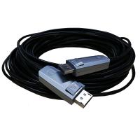China DisplayPort 1.4 Active Optical Cable 32.4Gbps Plug and Play 100m for sale