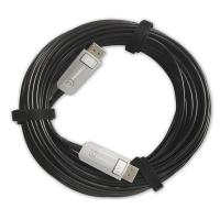 China DisplayPort 1.4 Active Optical Cable 32.4Gbps Plug and Play 100m for sale
