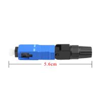 China Fast Fiber Optic Field Assembly Connectors SC UPC For 2.0x3.0mm FTTH Drop Cable for sale