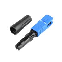 China Sc Apc Fiber Connector For 2.0x3.0mm / FTTH Drop Cable 0.35dB Insertion Loss for sale