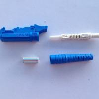 China 3.0mm DIN Fiber Optic Field Assembly Connector APC Single Mode 9/125μm for sale
