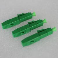 China 0.9mm LC APC Singlemode Fiber Optic Field Assembly Connector 125μm Low Loss for sale