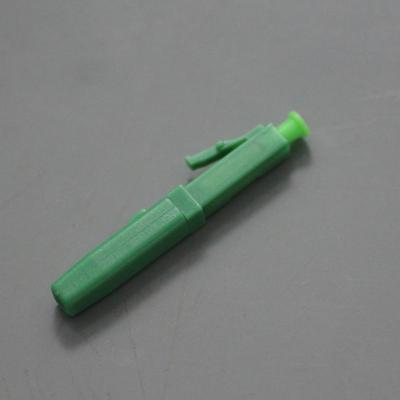 China FTTH Lc Apc Fiber Connector OD 2.0x3.0mm Singlemode For Drop Cable Green for sale