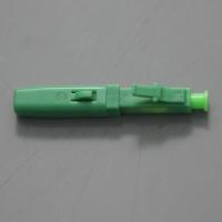 China FTTH Lc Apc Fiber Connector OD 2.0x3.0mm Singlemode For Drop Cable Green for sale