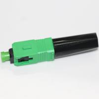 China Pre Installed Fiber Optic Field Assembly Connectors 3.0mm SC APC Singlemode for sale