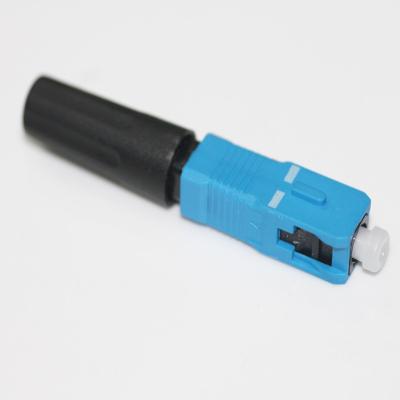 China SC UPC Singlemode Fiber Optic Field Assembly Connector 2.0x3.0mm FTTH for sale