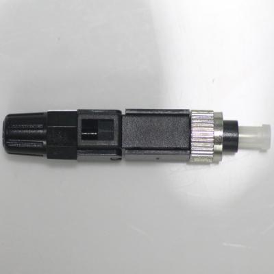 China Pre Installed FC APC Singlemode Fiber Optic Field Assembly Connector 900um for sale