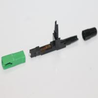 China FTTH Drop Cable SC APC Fiber Optic Singlemode Pre Installed Field Assembly Connector 900μm for sale