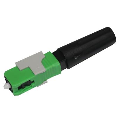 China FTTH  Fiber Optic Field Assembly Connectors / Apc Sc Connector 9 125um for sale