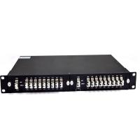 China Compact 4CH Fiber Optic CWDM DWDM AAWG Module LC Connector Type UPC Polish for sale