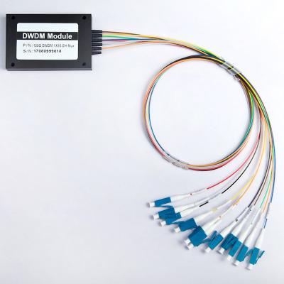 China 100G DWDM Mux Demux Module 40CH Arrayed Waveguide Grating 150GHz for sale
