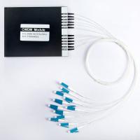 China 100G DWDM Mux Demux Module 40CH Arrayed Waveguide Grating 150GHz for sale