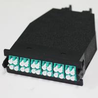 China OM3 MPO Cassette Patch Panel 40G 12 Cores MPO To LC Multimode Metal for sale