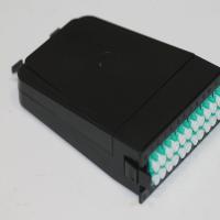 China 24F Optical MPO Cable Assemblies MTP to LC OM3 Cassette Modular Polarity A for sale