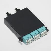 China 24F Optical MPO Cable Assemblies MTP to LC OM3 Cassette Modular Polarity A for sale