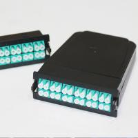 China 24F Optical MPO Cable Assemblies MTP to LC OM3 Cassette Modular Polarity A for sale