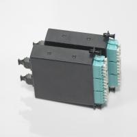 China OM3 Fiber Cassette Module 12F MTP to SC Multimode Cabling Solution 0.35dB for sale