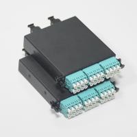 China OM3 Fiber Cassette Module 12F MTP to SC Multimode Cabling Solution 0.35dB for sale