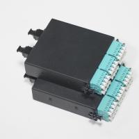China OM3 Fiber Cassette Module 12F MTP to SC Multimode Cabling Solution 0.35dB for sale