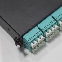 China OM3 Fiber Cassette Module 12F MTP to SC Multimode Cabling Solution 0.35dB for sale