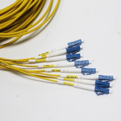 China LC UPC SM G657a1 Pre Terminated Fiber Optic Cable LSZH for sale