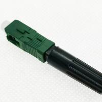 China SC APC Fiber Optic Quick Connector FTTH Solution 3.0mm Drop Cable 0.15dB Insertion Loss for sale