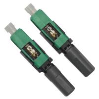 China SC APC Fiber Optic Field Assembly Connectors 0.20dB 3.0mm Singlemode CATV for sale