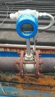 China Hydrochloric Acid Resistant Flowmeter Insertion Type Magnetic With Ball Valve for sale