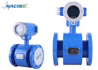 China Accurate Digital Electromagnetic Flow Meter For Water Line Fluid Measurement for sale