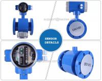China RS485 Modbus Digital Electromagnetic Flow Meter for Acid Alkali Resistant Liquids with High Accuracy for sale