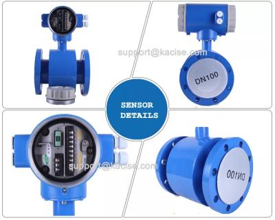 China RS485 Modbus Digital Electromagnetic Flow Meter for Acid Alkali Resistant Liquids with High Accuracy for sale