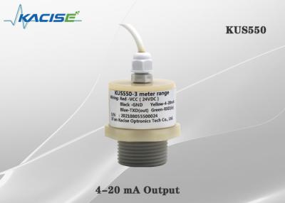 China 4 - 20ma Lightweight  Ultrasonic level meter KUS550 with protection class IP68 for sale