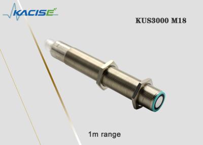 China KUS3000 M18 Compact Housing Ultrasonic Proximity Sensor with High Repeatability and 1m Range for sale