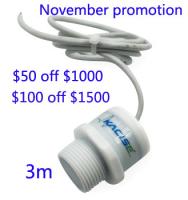 China Low Power Consumption Intelligent Ultrasonic Water Level Sensor with RS485 Output and PTFE Casing for Sewage Pools for sale