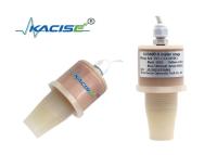 China IP68 5m Ultrasonic water level meter RS485 output liquide Level Sensor PVDF KUS600 for sale