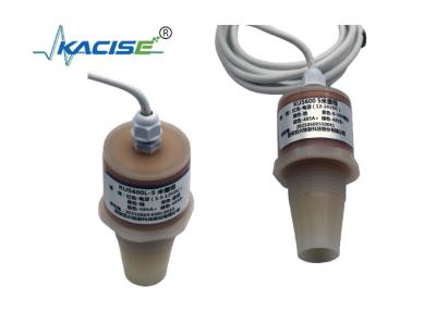 China intelligent Ultrasonic water level meter 5V RS485 output PVDF liquide Level Sensor KUS600 for sale