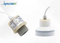 China 12 Meter Range PVDF Material IP68 Protection Ultrasonic Liquid Level Sensor for Industrial Applications for sale