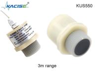 China KUS550 Series Ultrasonic Level Sensor with Low Power Consumption IP68 Protection and PVDF Shell Material for sale