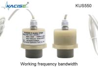 China KUS550 Series Ultrasonic Level Sensor with Low Power Consumption IP68 Protection and PVDF Shell Material for sale
