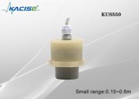 China Smallest Or Miniature Liquid Level Ultrasonic Transducer Sensor PVDF Material for sale