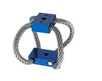 China Butterfly Wire Rope Vibration Isolator For UAV Gimbal Stabilizer for sale