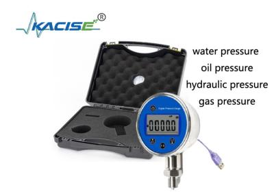 China IP66 High Accuracy Digital Storage Hydraulic Pressure Gauge with Precision Pressure Sensor for sale