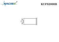 China Clamp On Type Ultrasonic Flow Meter Panel Mount KUFS2000B with accuracy ≤1% for sale