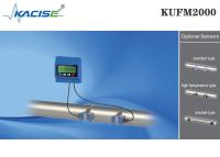 China KUFM2000 Clamp On Type Ultrasonic Flow Meter Module Small Volume Overall Function for sale