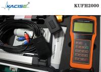 China KUFH2000A Handheld Portable Ultrasonic Flowmeter For Water Test for sale