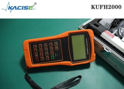 China KUFH2000A Handheld Portable Ultrasonic Flowmeter For Water Test for sale